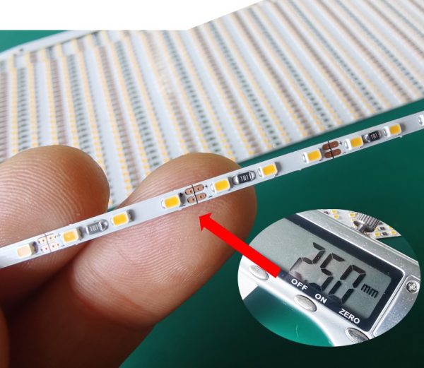 2.5mm 3mm ultra thin narrow led strip